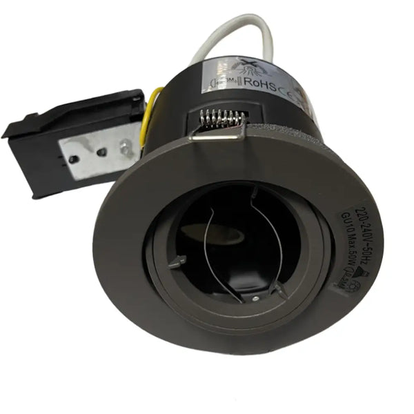 Twist Lock Light Fitting 110mm Voltage 220-240V Class 1 Fire Rated ...